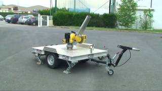 Lance monitor DICODOPLUS 150 motorisée tractable